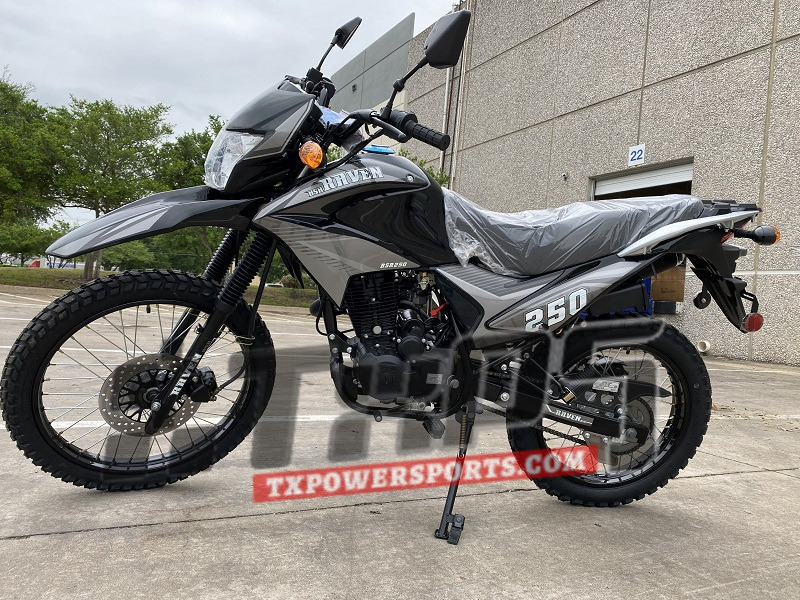 Buy New Vitacci Raven 250cc XL Dirt Bike, Air Cooling, 4-Stroke ...
