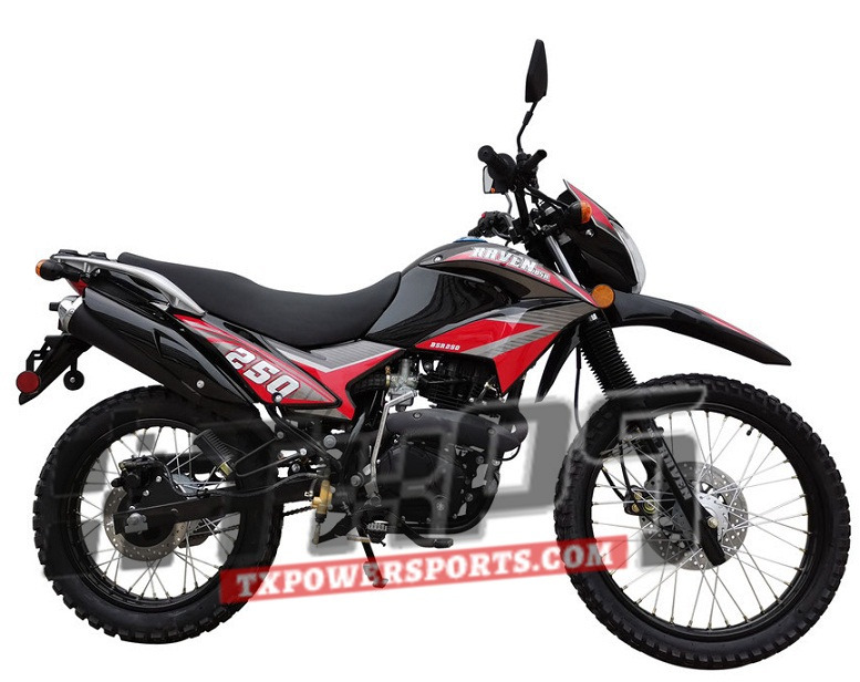 Buy New Vitacci Raven 250cc XL Dirt Bike, Air Cooling, 4-Stroke ...