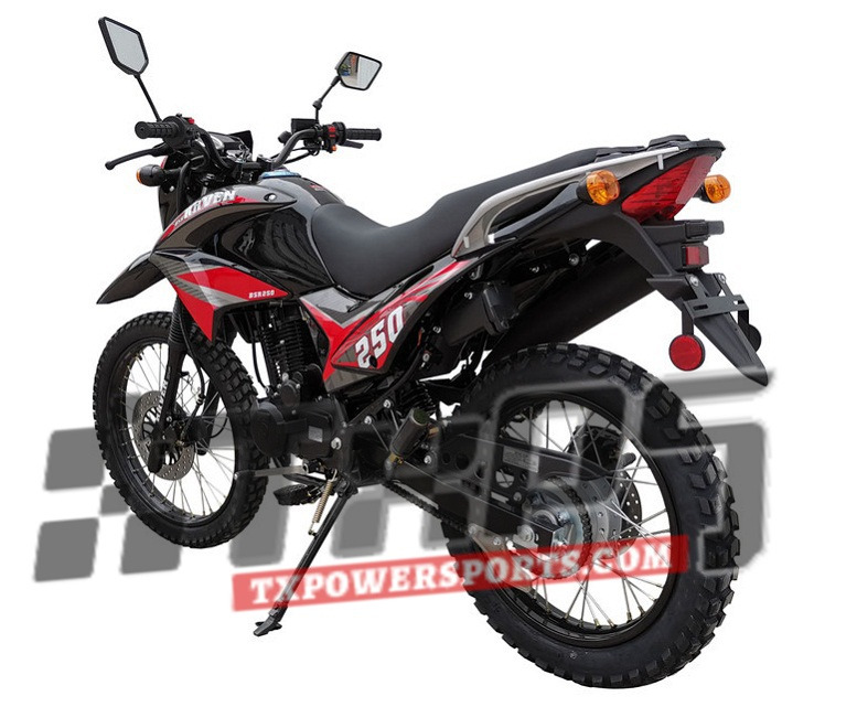 Buy New Vitacci Raven 250cc XL Dirt Bike, Air Cooling, 4-Stroke ...